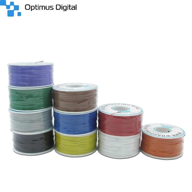 200 m Black Wire Mini Roll 0.5 external diameter x 0.25 internal diameter