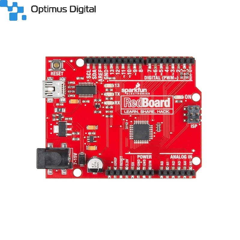 Placa De Dezvoltare Sparkfun Redboard Compatibilă Cu Arduino Uno