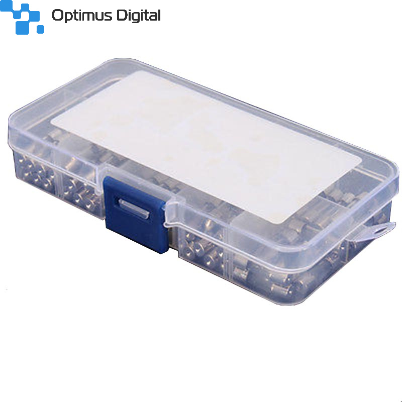 5 X 20 Mm Fuse Kit 0 2 20 A 100 Pcs Optimus Digital