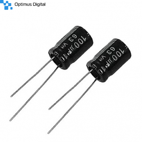 Electrolytic Capacitor 100 uF, 63 V