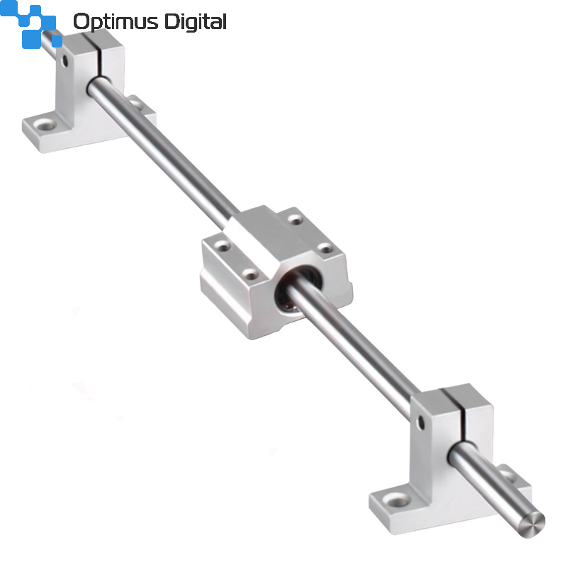Vertical Sliding Axis Kit (200 mm) - Optimus Digital