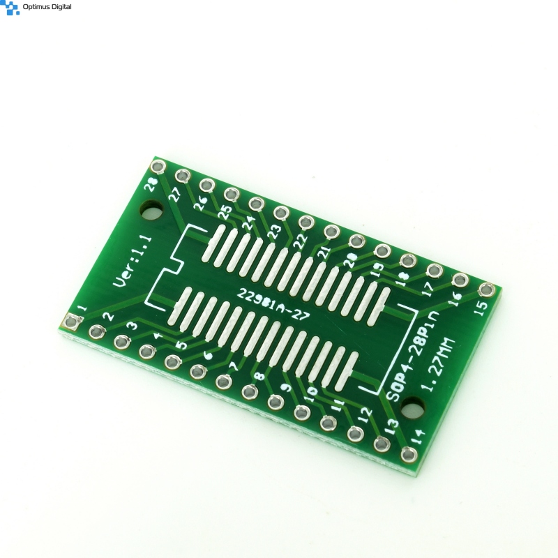 SOP16, SSOP16 and TSSOP16 to DIP PCB Adapter